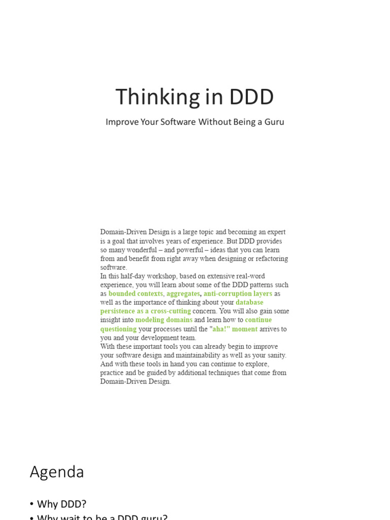 qcon_ddd_clean | PDF | Computing