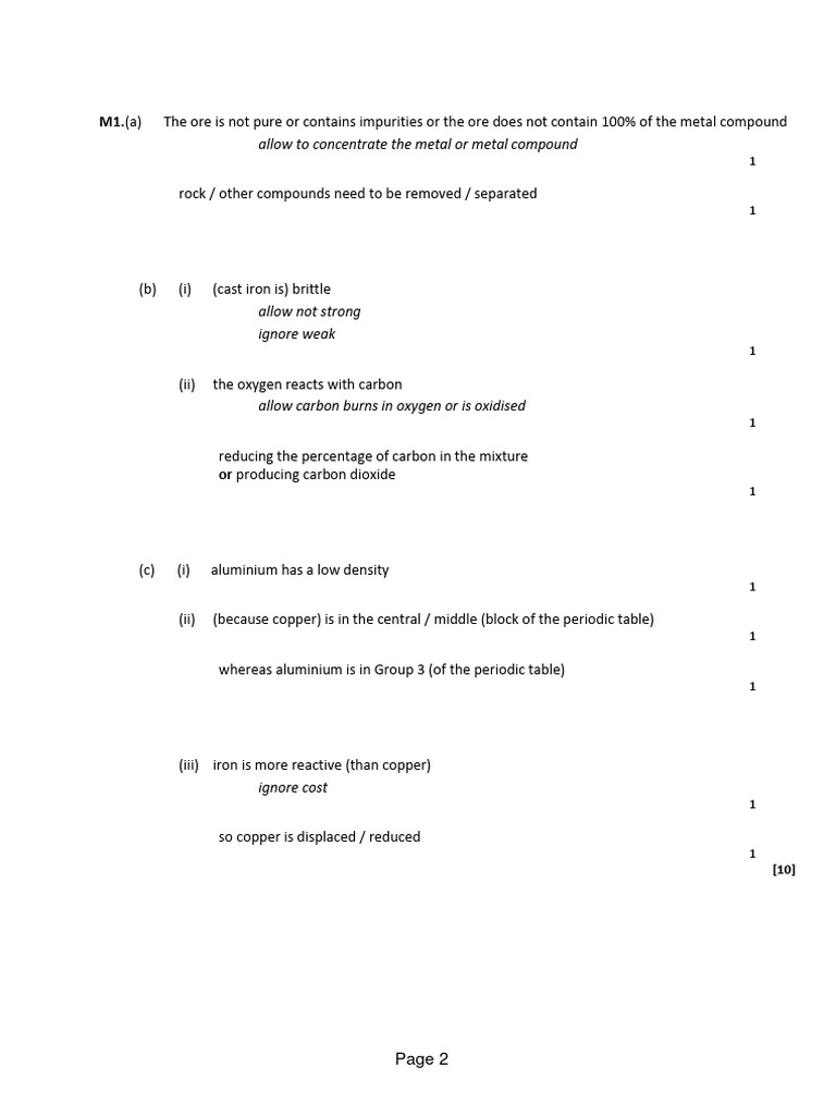 Metal Properties and Comparisons Guide | PDF | Metals | Iron