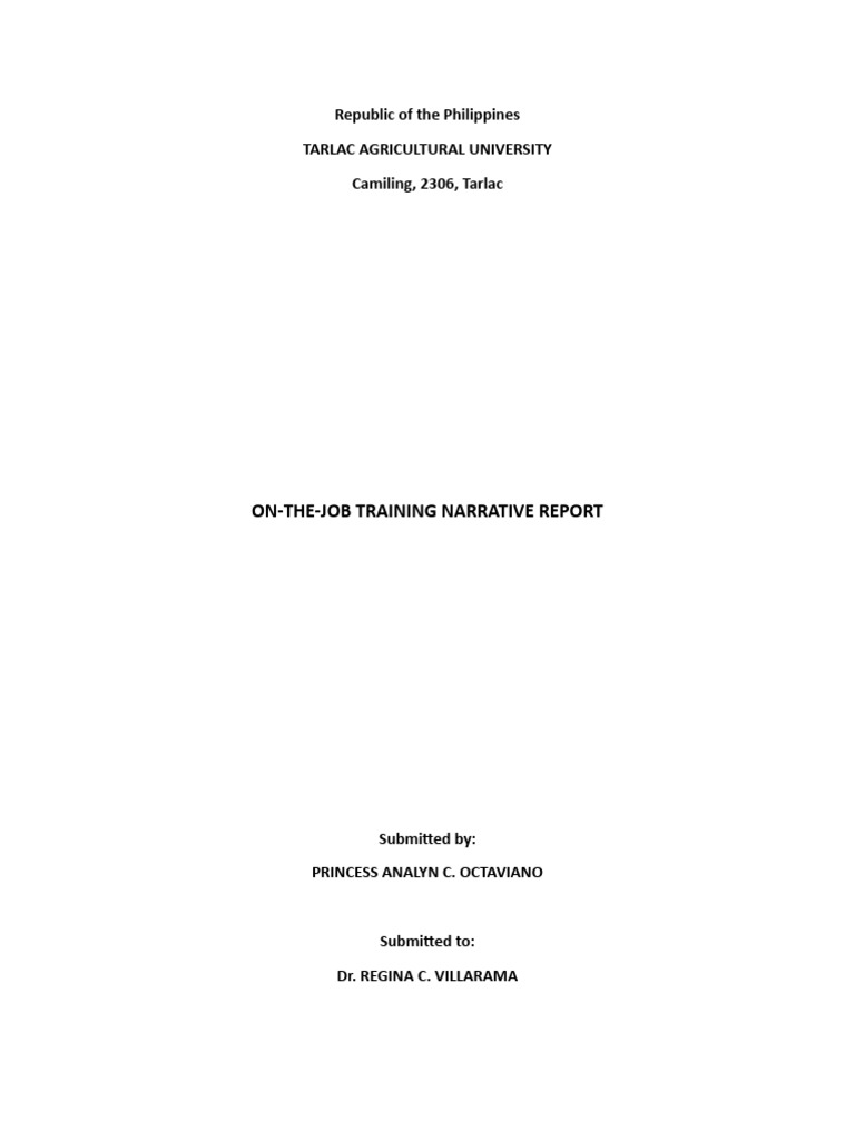 NARRATIVE-REPORT_cess | Download Free PDF | Behavior Modification