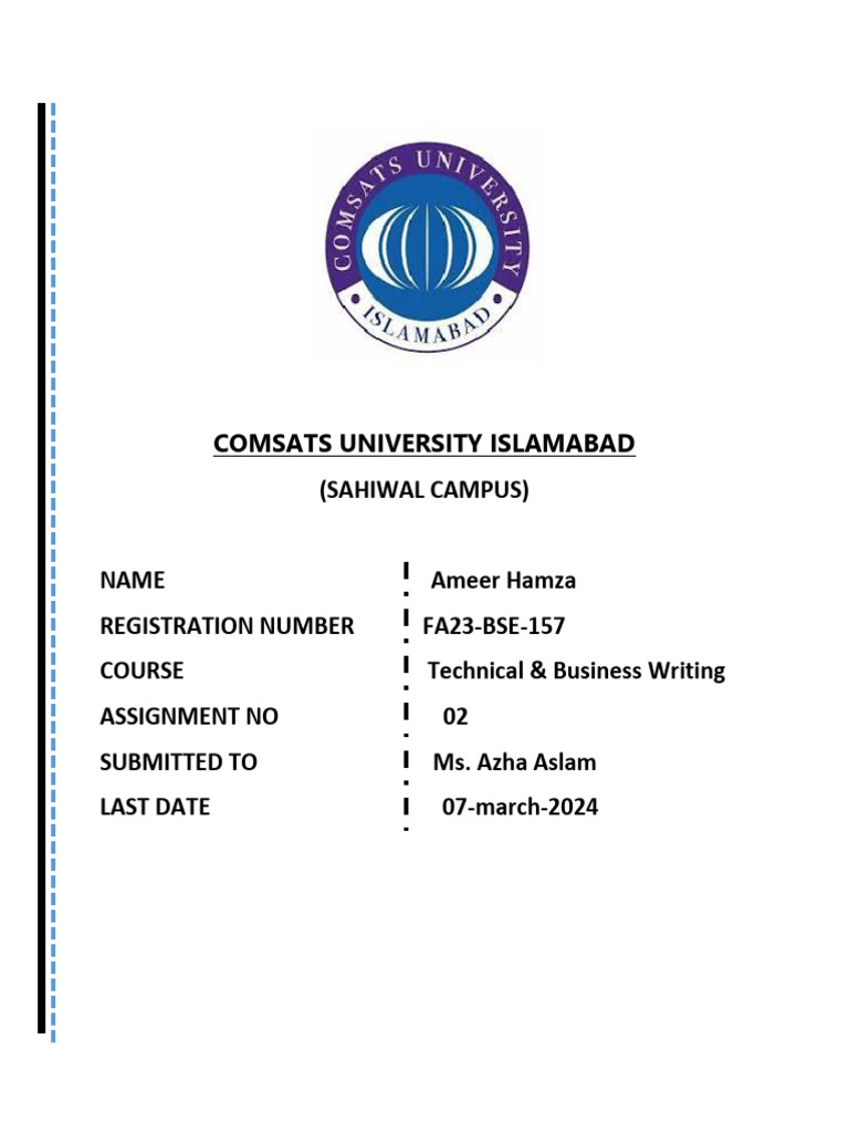 Technical Bussiness Writing 1 | PDF | Computer Security | Security