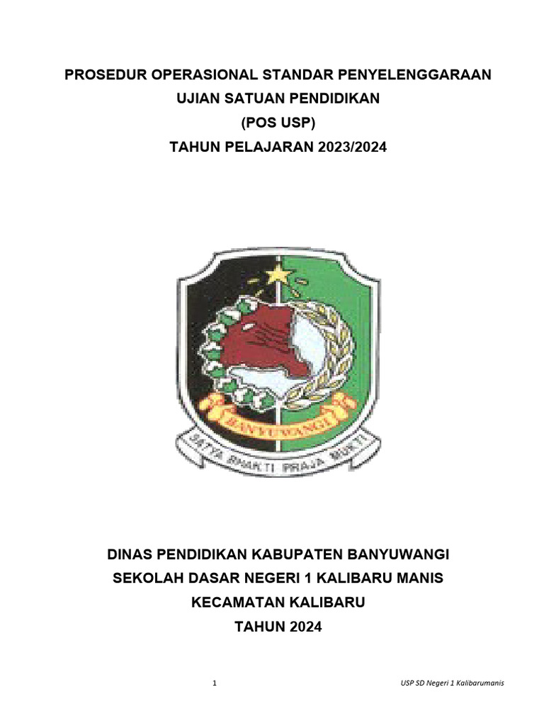 PROPOSAL Usp 2023-2024 | PDF