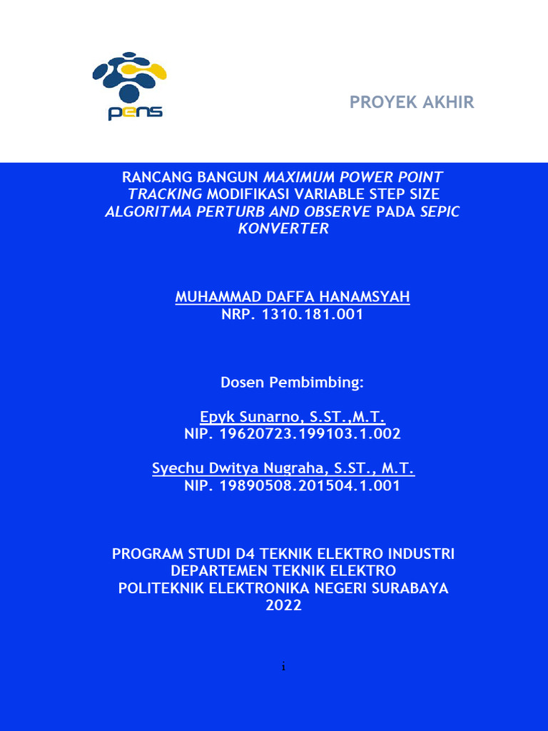 Rev2 - 1310181001 - Muhammad Daffa Hanamsyah - BukuPA - 4 D4 ELIN A | PDF