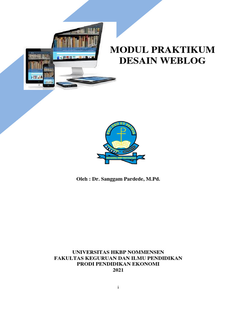 Modul Praktikum Desain Blog | PDF