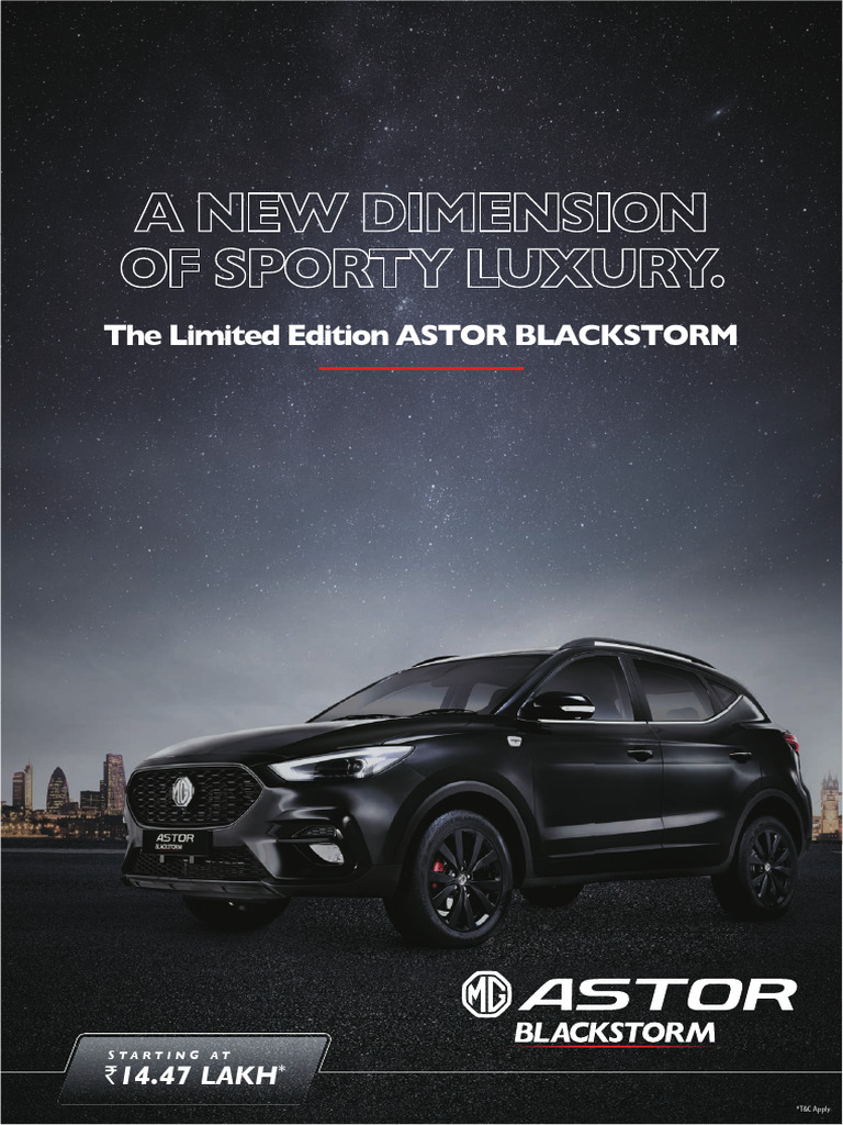 Astor MG | PDF | Vehicles | Motor Vehicle