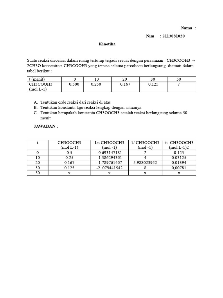 Trie Indah Purba (22130810011) | PDF