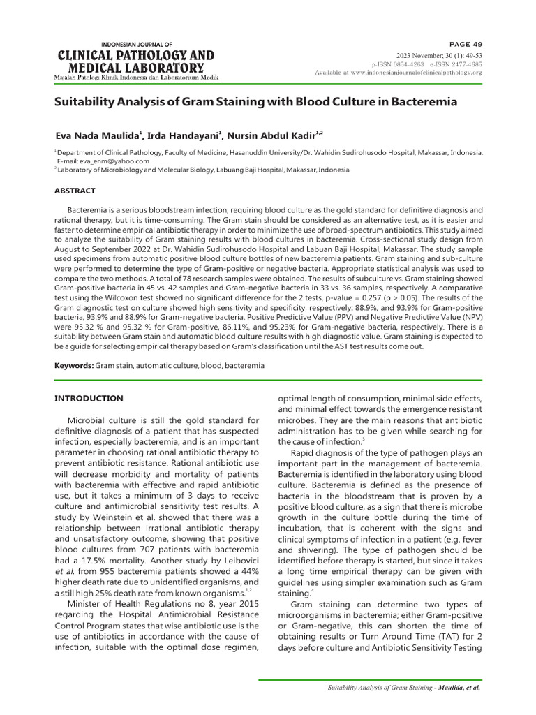 Eva Nada | PDF | Antimicrobial Resistance | Gram Positive Bacteria