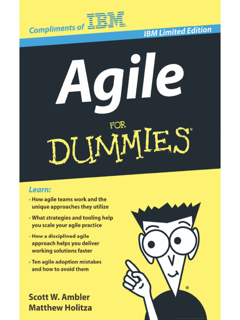 Agile For Dummies Edit | PDF | Government Information | Social ...