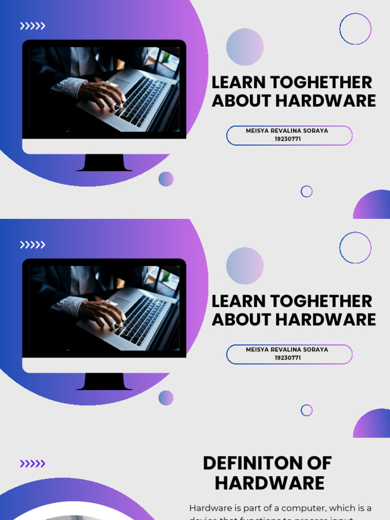 HARDWARE | PDF | Computer Hardware | Input/Output