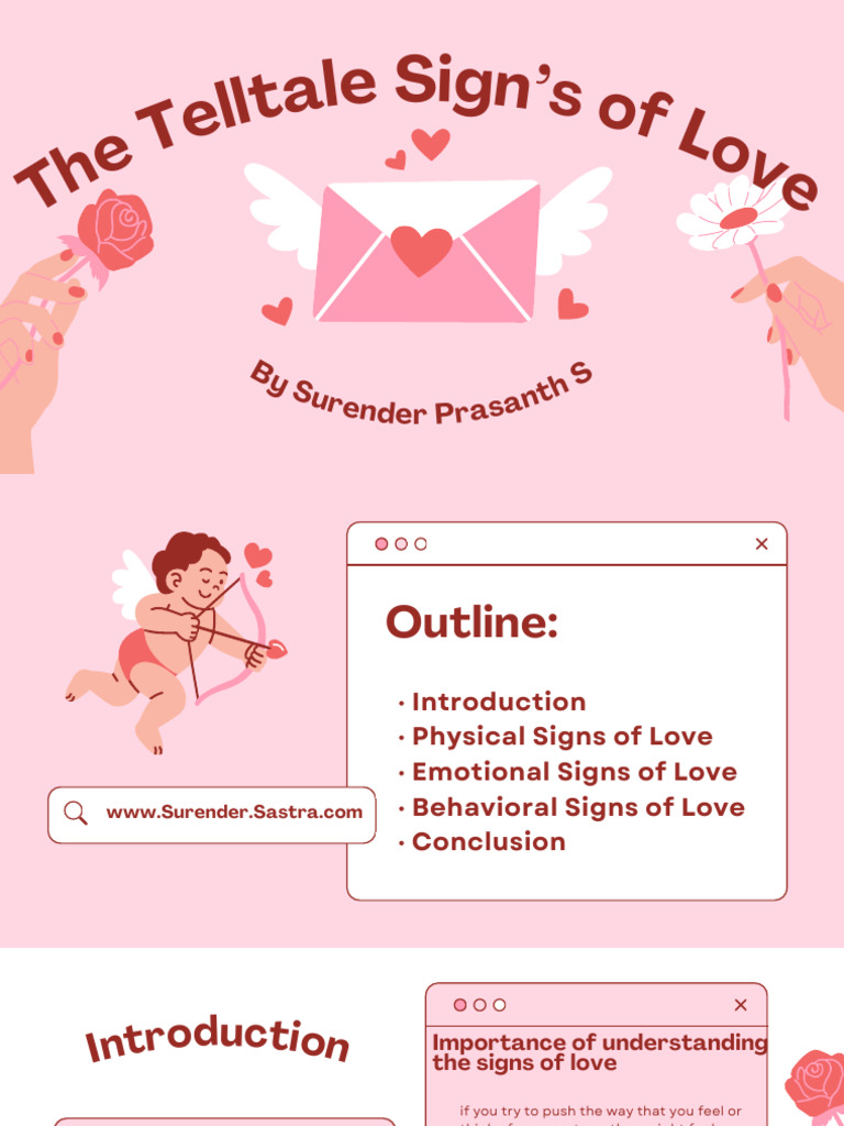 Signs of Love: Physical, Emotional, Behavioral | PDF | Emotions | Love