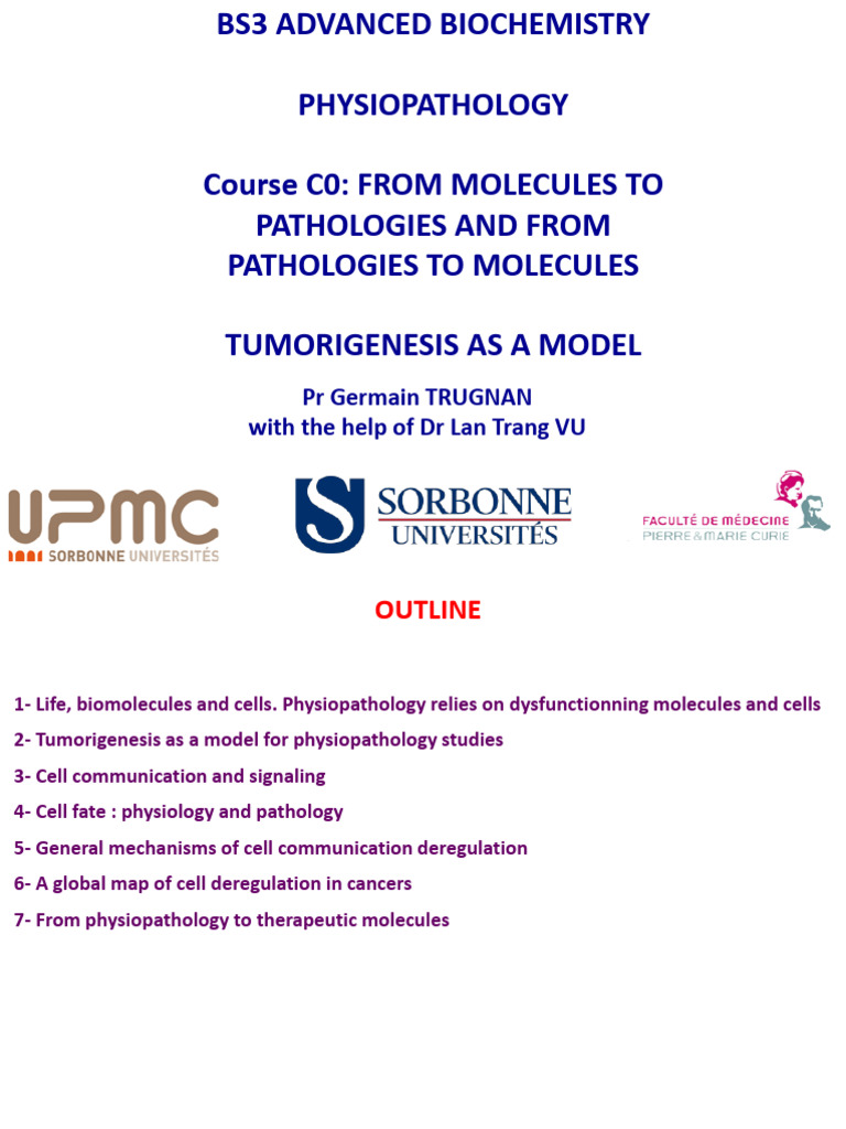 Advanced Biochem C0 | PDF | Oncogene | Life Sciences
