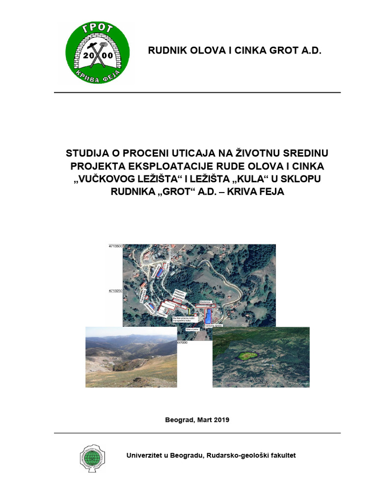 Studija o Proceni Uticaja Na Životnu Sredinu Feja | PDF