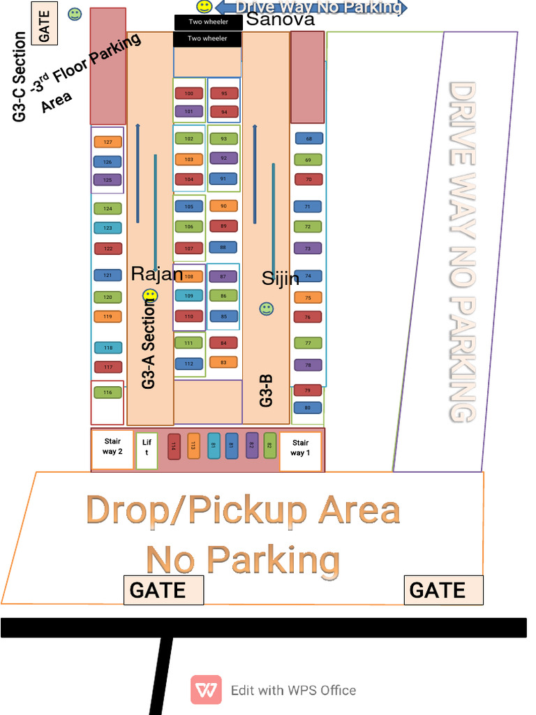 Drop/Pickup and Parking Area Guide | PDF