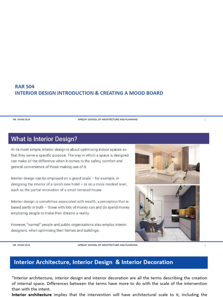 Mood Board | PDF | Interior Design | Architectural Design