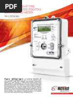 Manual of ABT METER | PDF | Power (Physics) | Manufactured Goods