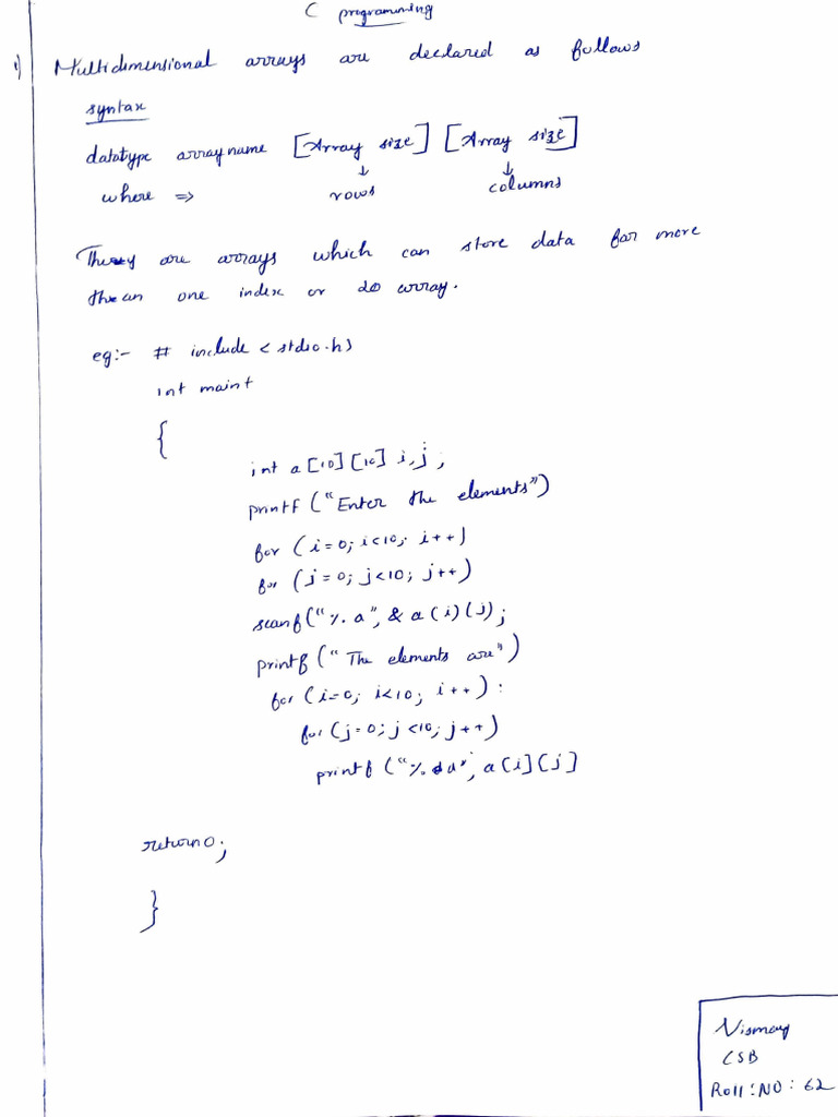 C Programming Cat 2 | PDF