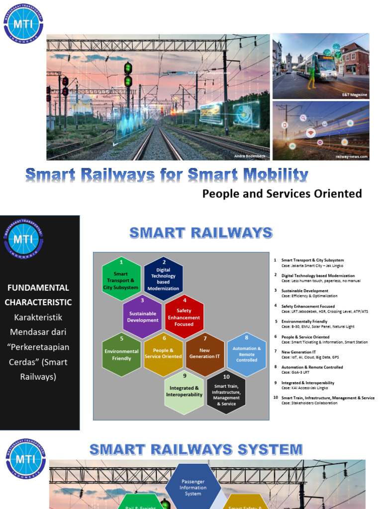 Smart Railways-MTI | PDF | Internet Of Things | Computing