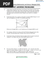 SMC 2024 Questions and Solutions-1 | PDF | Area | Perpendicular