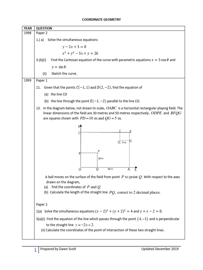 Tangent Point Coordinates on Ellipse | PDF | Circle | Line (Geometry)