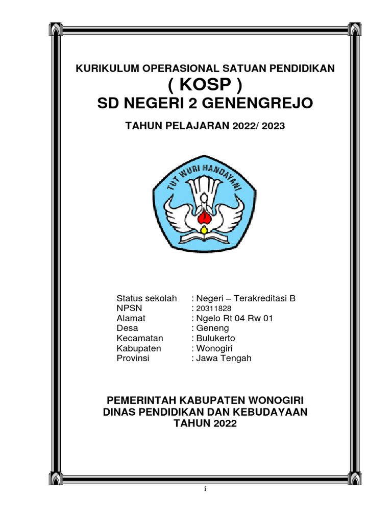 KOSP | PDF