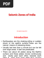 India Seismic Zones Overview | PDF
