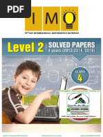 Imo Sample Paper Class-1 | PDF | Reason | Mathematics