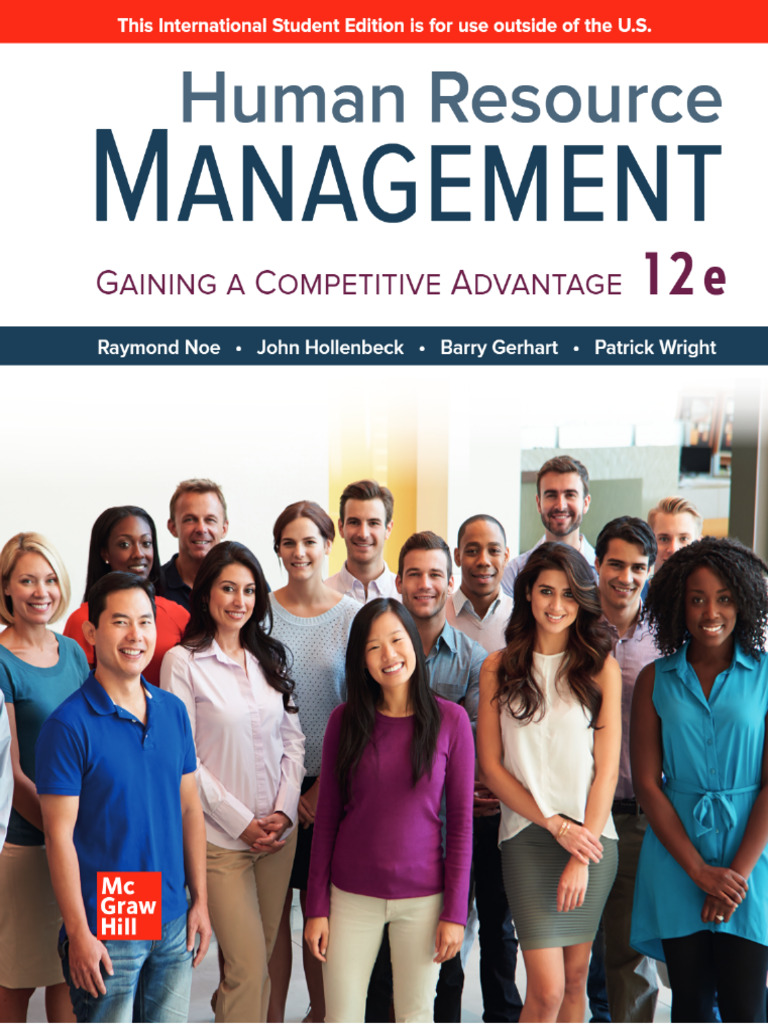 Human Resource Management Gaining A Competitive Advantage, International Student Edition ...