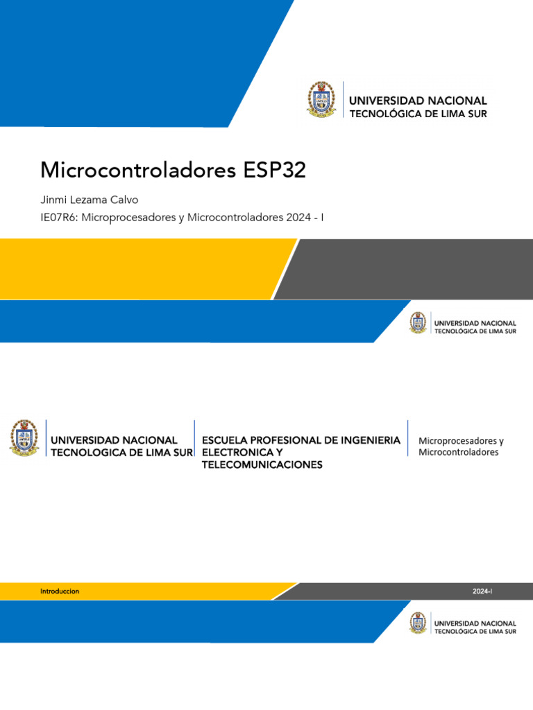 ESP32 Microcontroller Overview Guide | PDF | Microcontroller | Central Processing Unit