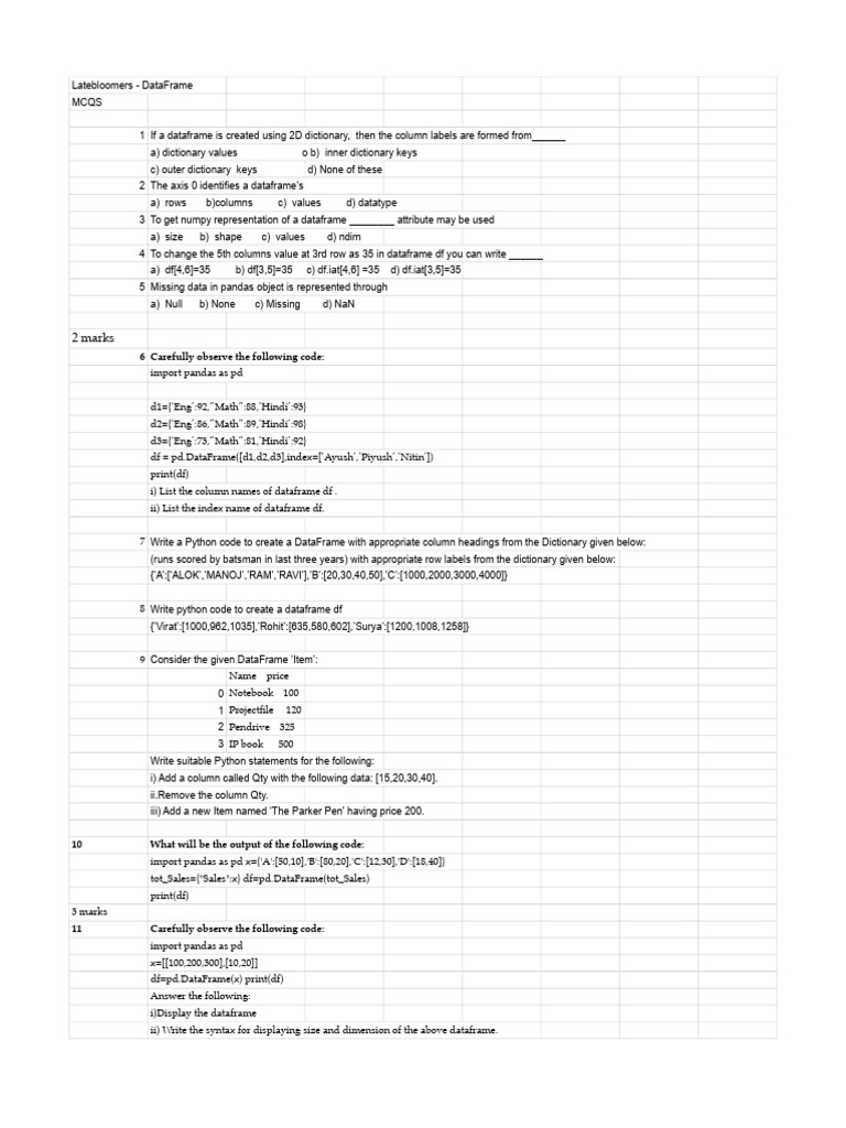 Latebloomerworksheet | PDF | Software Engineering | Computing