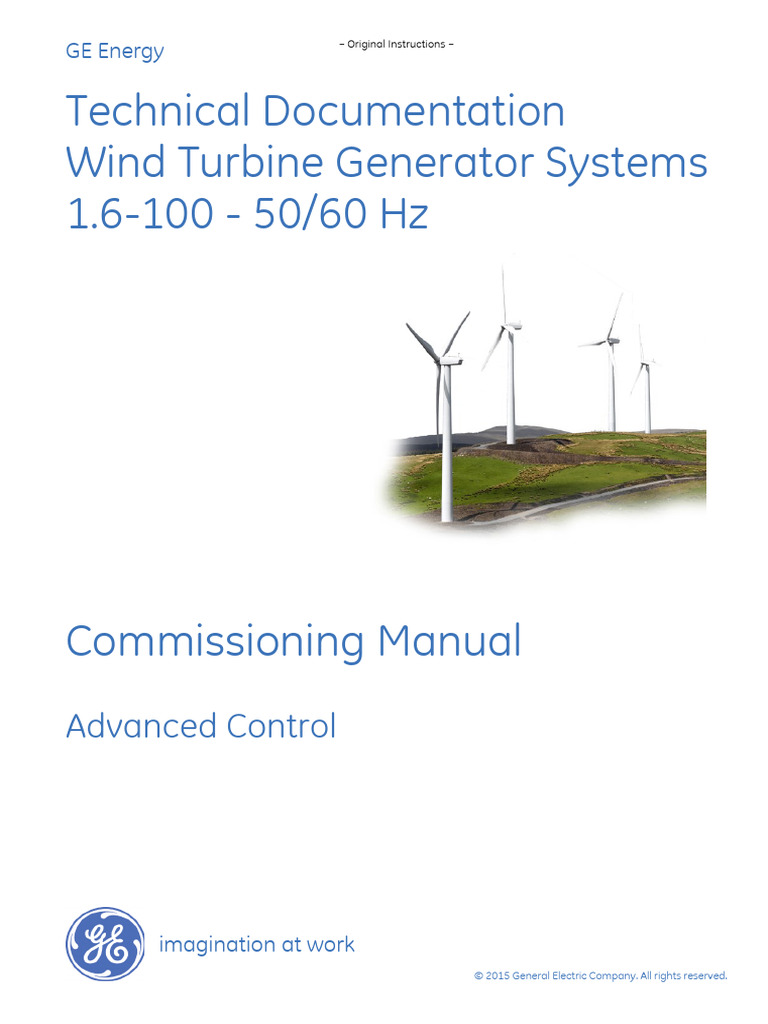 Commissioning Manual 1.6-100-XxHz 1-2MW AdvancedControl en r01 | PDF ...