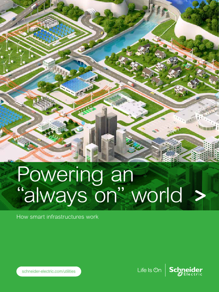 슈나이더_영어_How Smart Infrastructures Work | PDF | Smart Grid | Distributed Generation