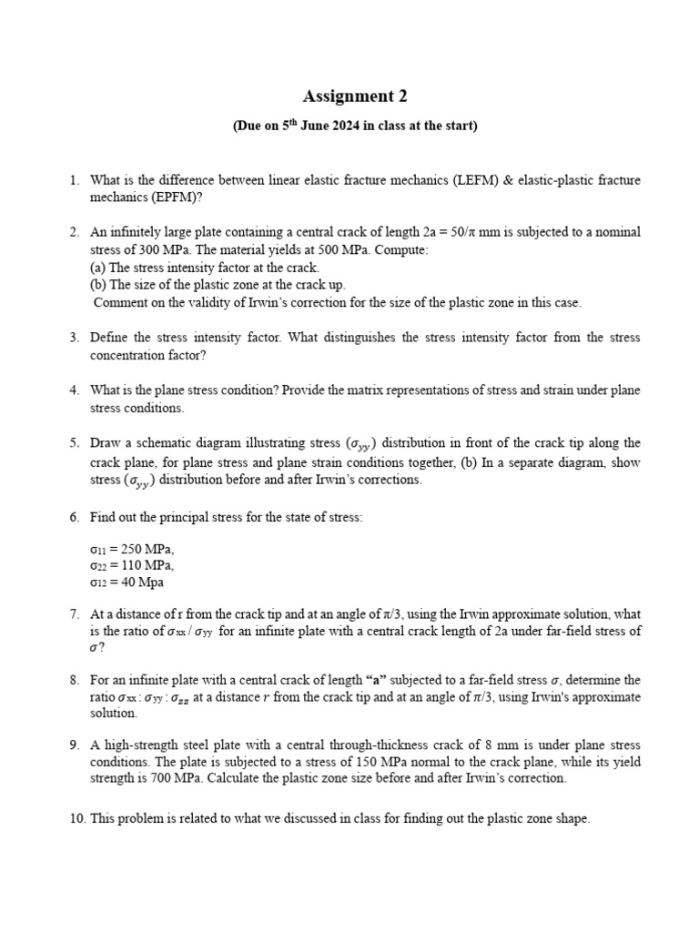 MSE 661A - Assignment - 2 | PDF