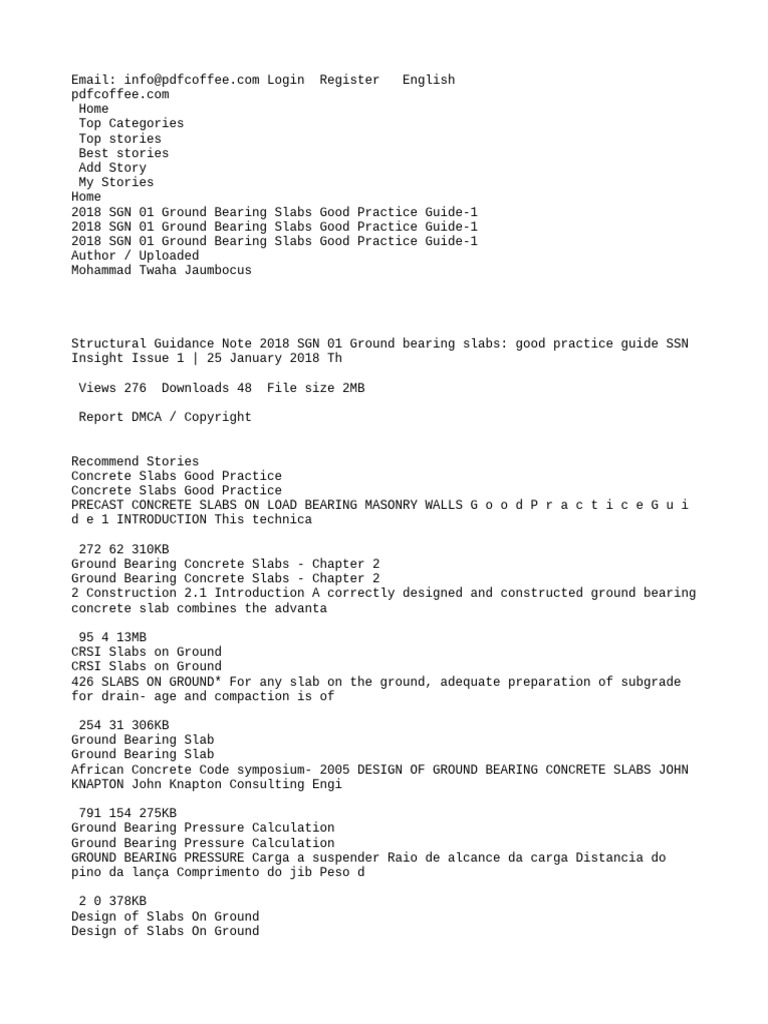 YUJYH | PDF | Concrete | Building Engineering