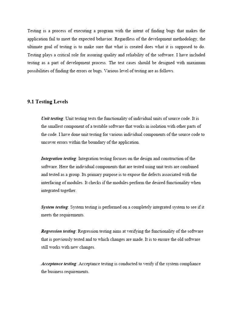 Job Portal Testing | PDF | Software Testing | Unit Testing