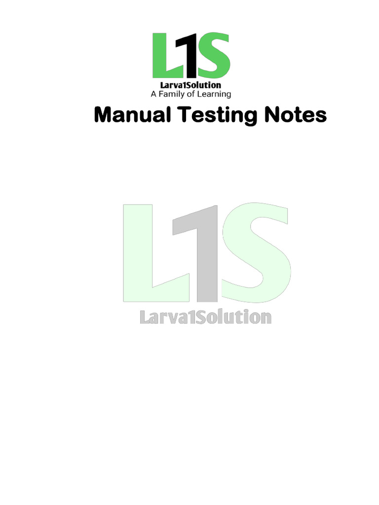 Manual Testing Notes Nov 2022 | Download Free PDF | Software Testing ...