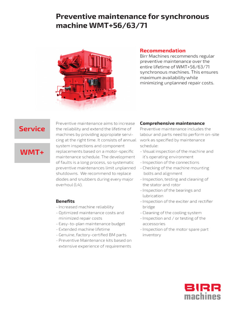 Leaflet WMT56-63 EN | PDF | Manufactured Goods | Electrical Engineering