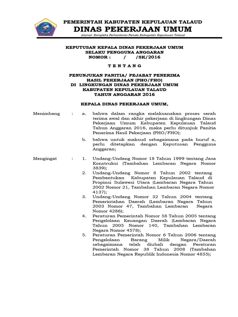 Sk Pho Fho Induk Pdf