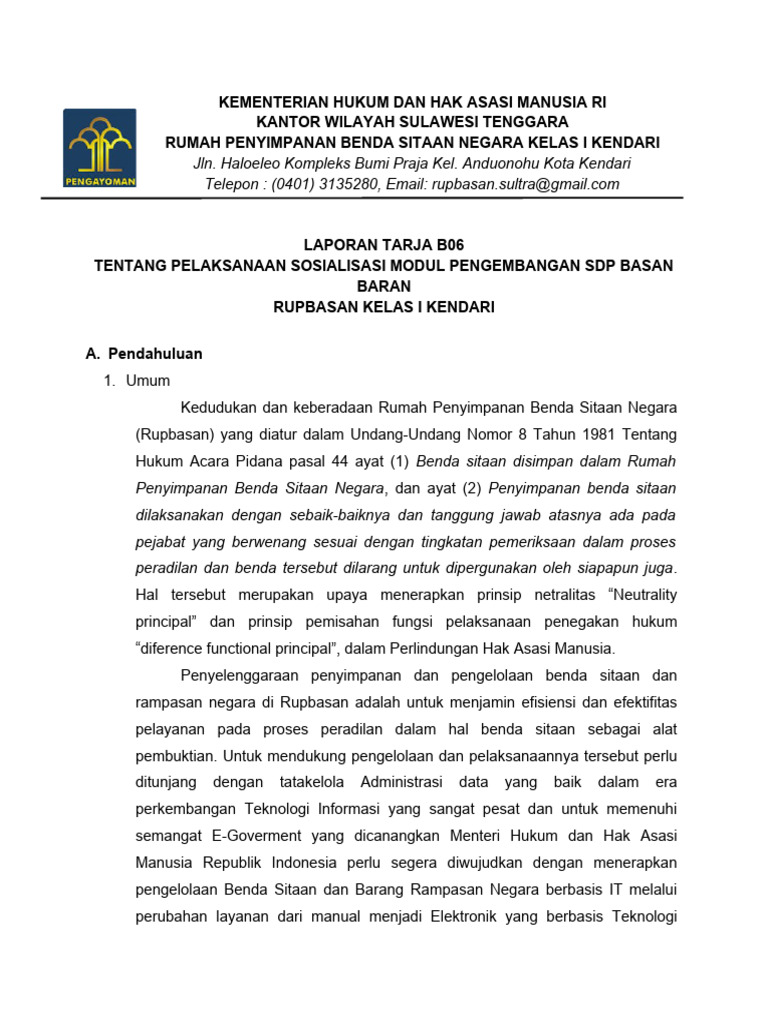 Tarja B06 | PDF | Bisnis