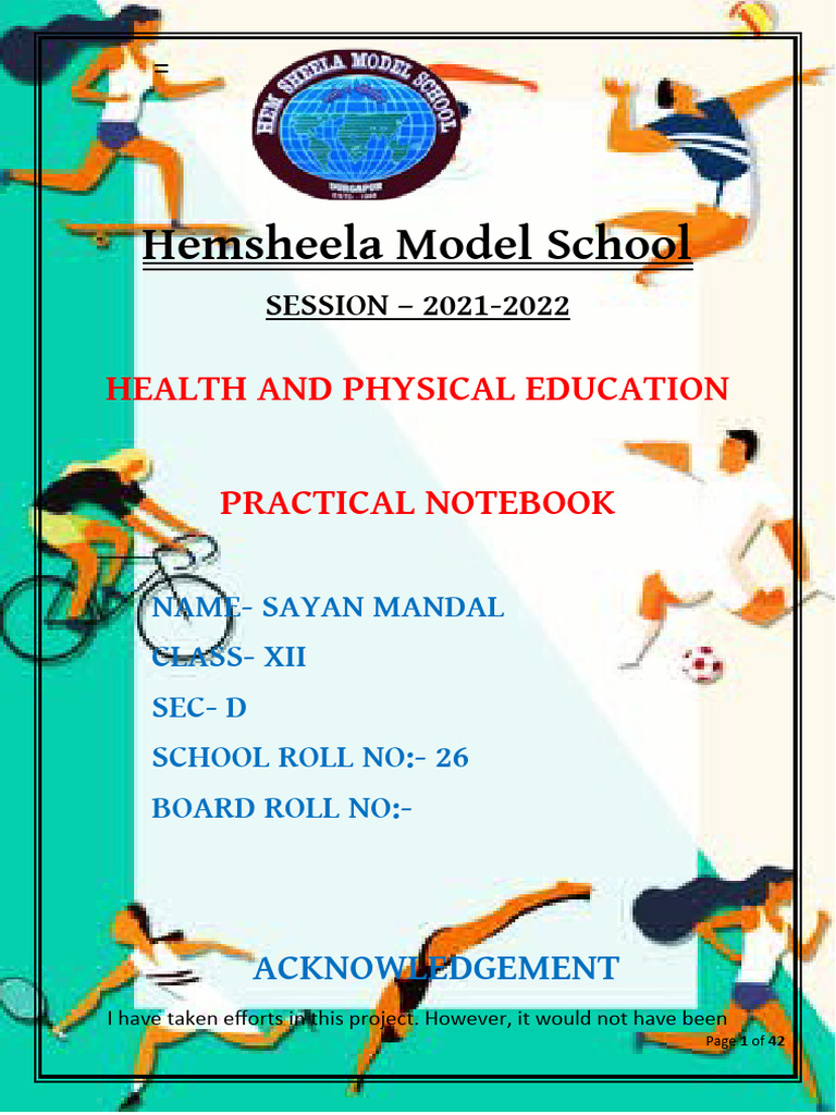 Cricket Practical Notebook for Class XII | PDF | Bowling (Cricket ...