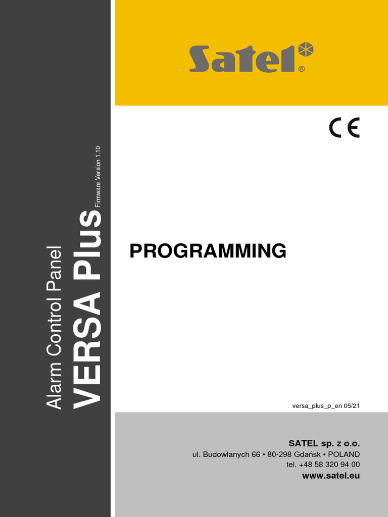Versa | PDF | Menu (Computing) | Parameter (Computer Programming)