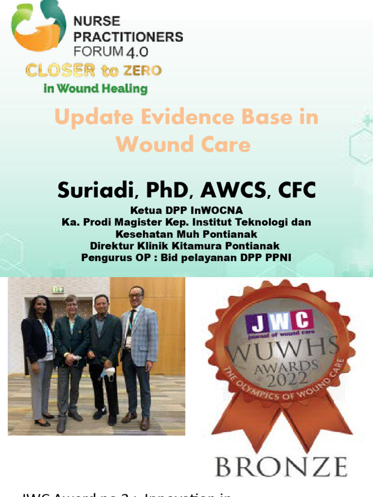 NPF Slide Speaker Semarang | PDF | Wound | Evidence Based Medicine