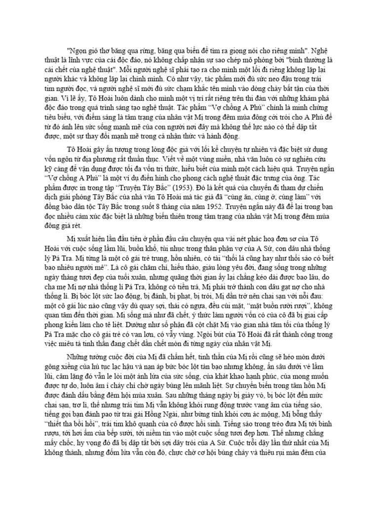 V CH NG A PH - Đêm Tình Mùa Đông | PDF