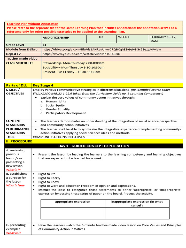 Pilongo - Q3 - Week 1 - Community Engagement | PDF | Learning | Social ...