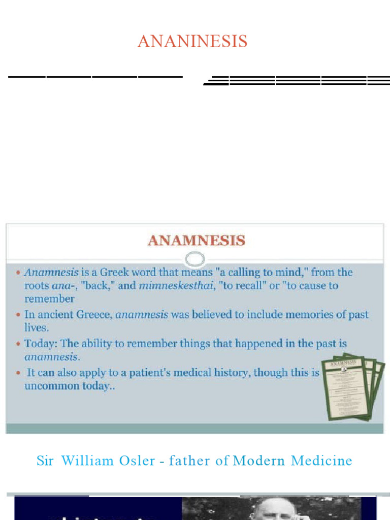 Anamnesis - PPTX - 20240612 - 112220 | PDF | Coronary Artery Disease ...