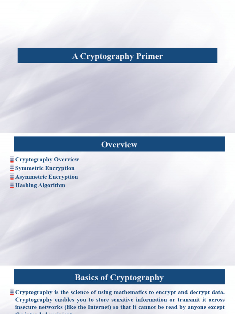 Lecture 2 A Cryptography | Download Free PDF | Cryptography | Public ... Lecture 2 A Cryptography | Download Free PDF | Cryptography | Public ...