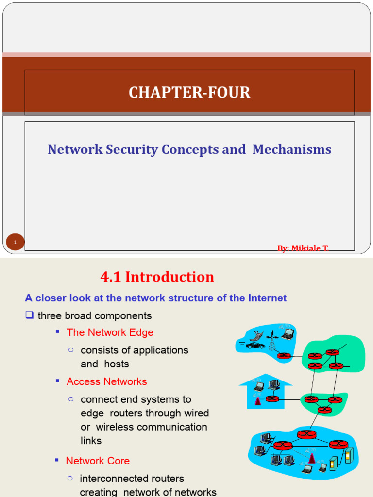 Chapter 4-Network Security | PDF | Transport Layer Security | Computer ...