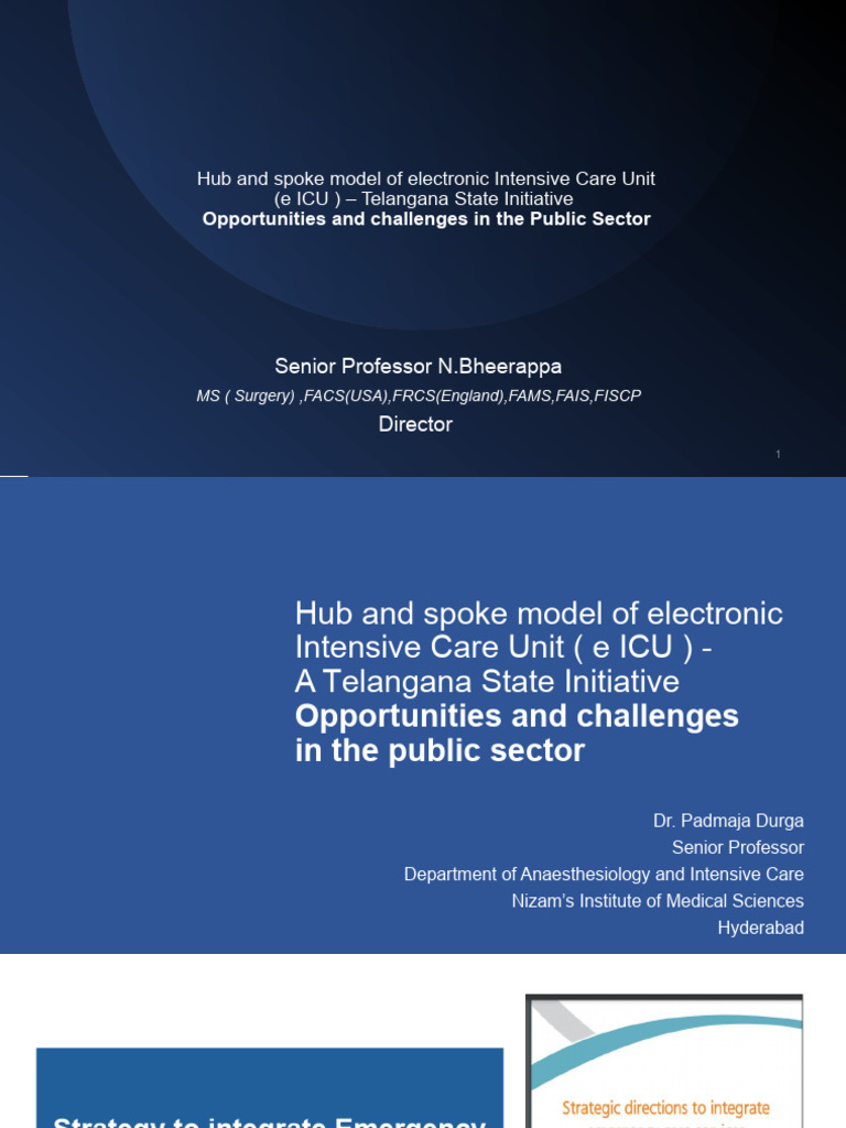 E Icu Presentation 27.3.24 | PDF | Intensive Care Unit | Intensive Care ...