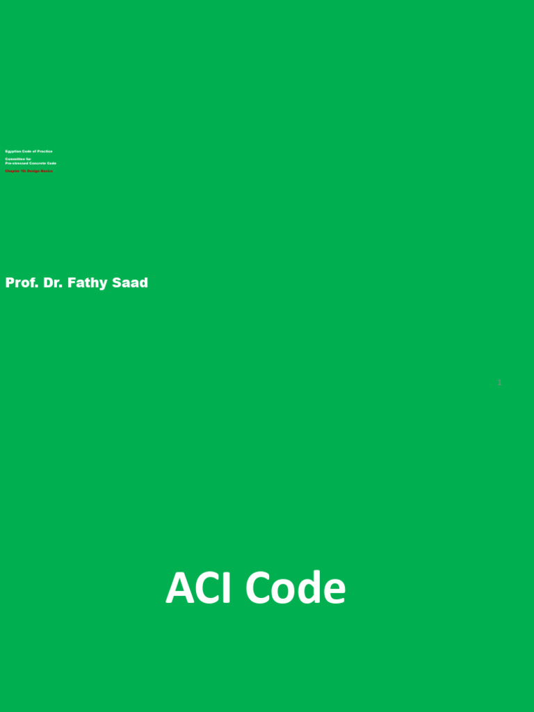 Serviceability Requirements According To ACI-final | PDF | Prestressed ...