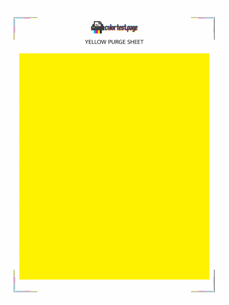 yellow-purge-sheet-page | PDF