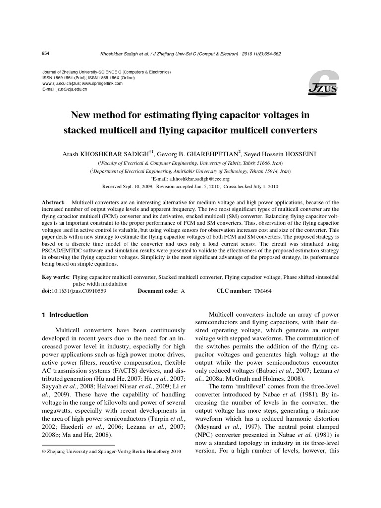 New Method For Estimating Flying Capacitor Voltages in Stacked ...