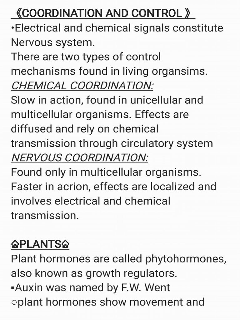 Coordination and Control | PDF